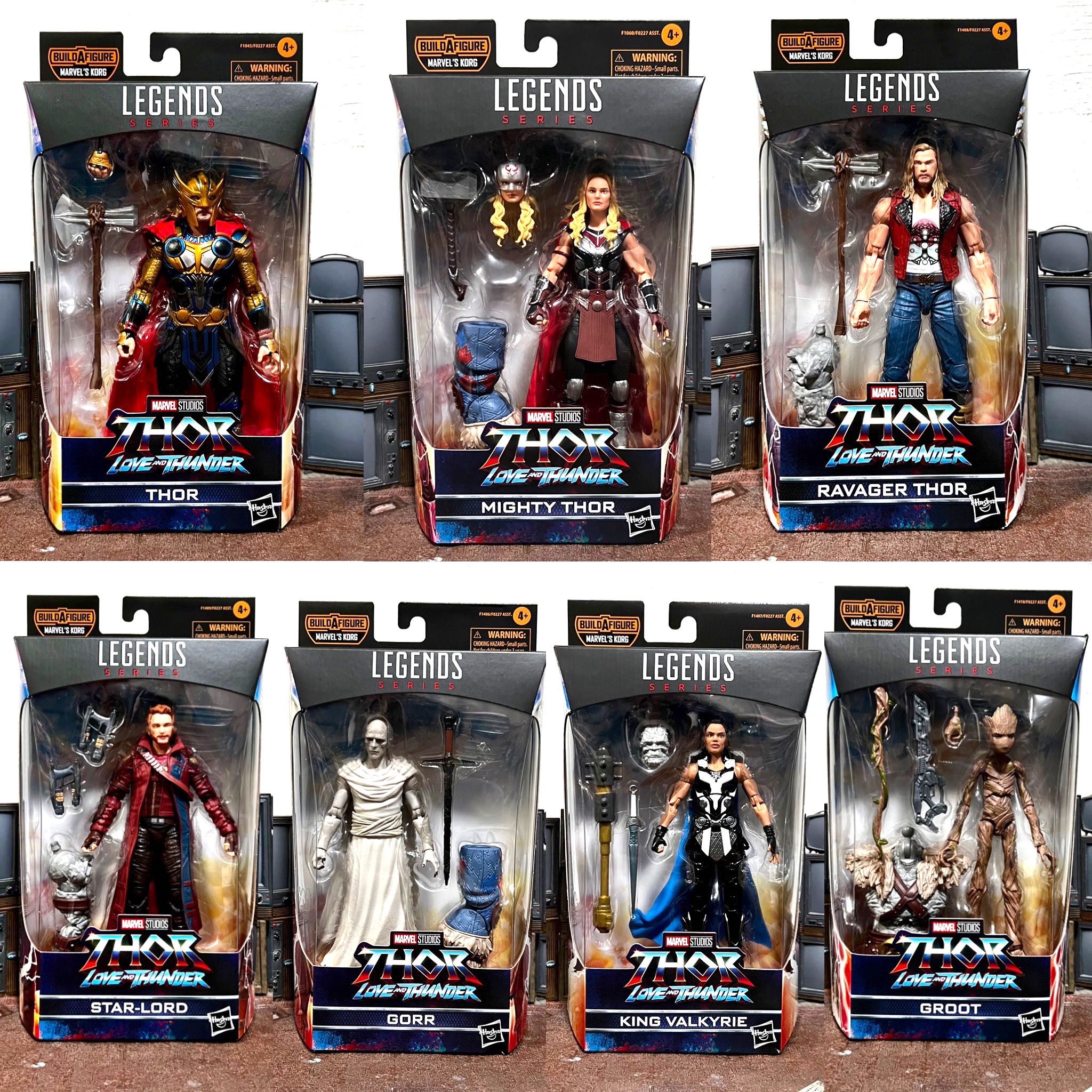 [Single] Hasbro Marvel Legends Thor Love and Thunder: Star Lord, King ...