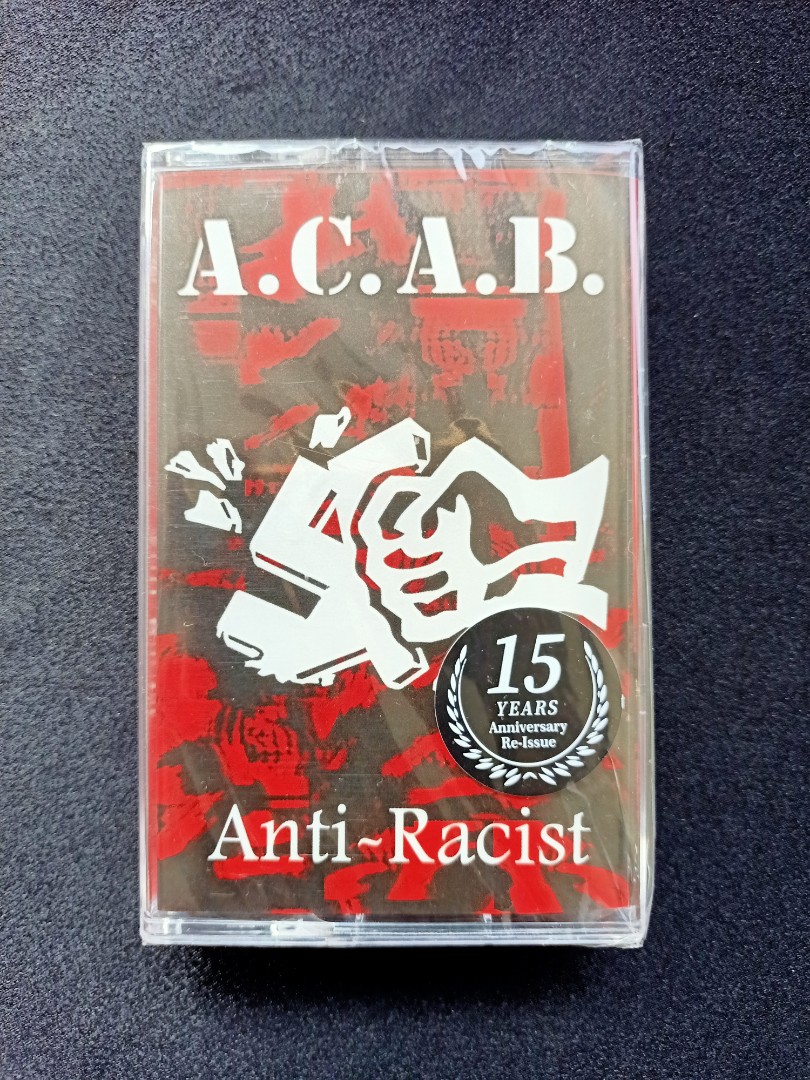 KASET A.C.A.B. : Anti-Racist, Hobbies & Toys, Music & Media, CDs & DVDs ...