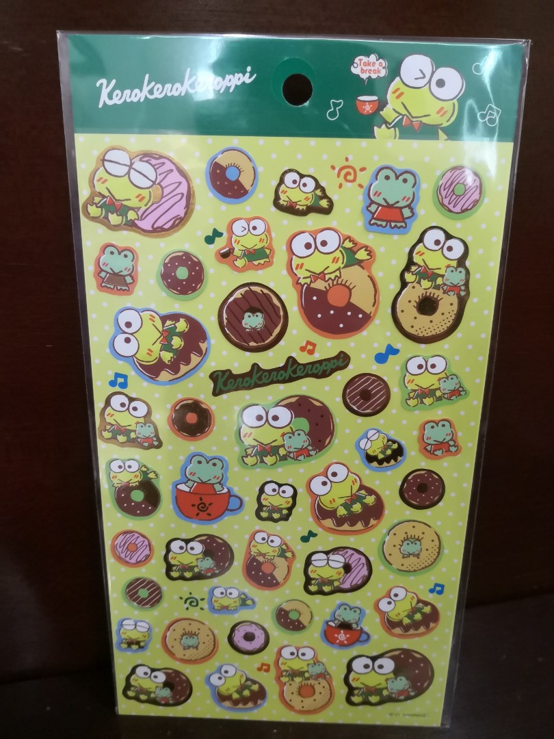 Kerokeroppi cute stickers, Hobbies & Toys, Stationary & Craft ...