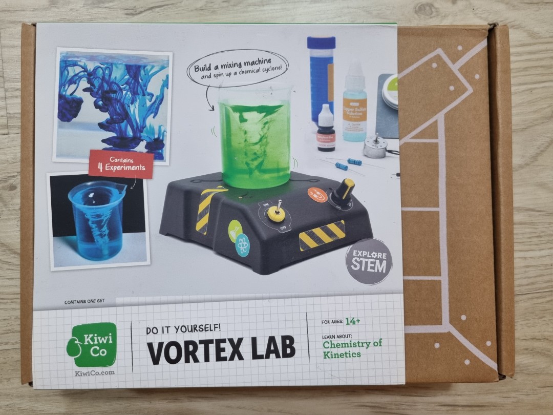 Kiwico Vortex Lab Project Kit explore Physics Chemistry STEM, Hobbies ...