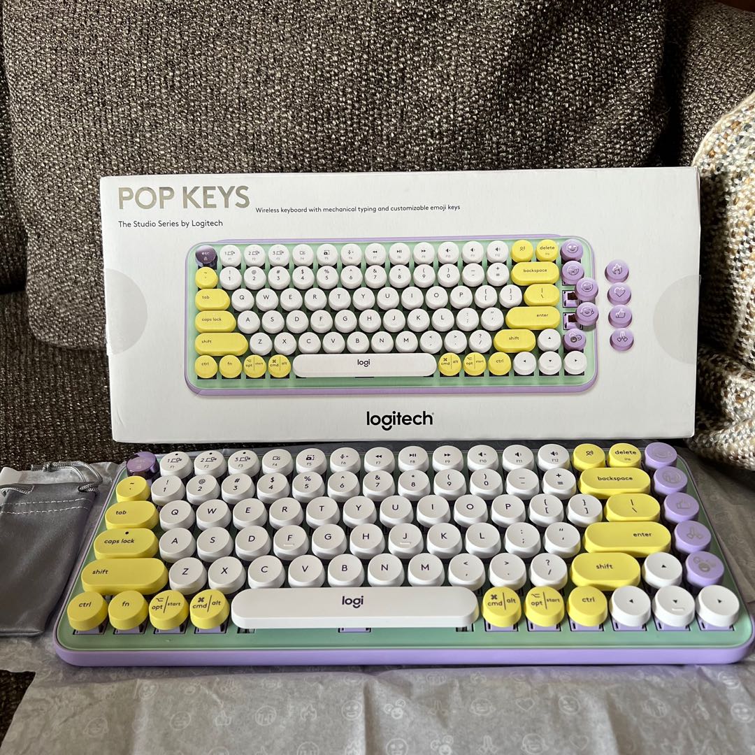 Logitech POP Keys Wireless Mechanical Keyboard , Computers & Tech ...