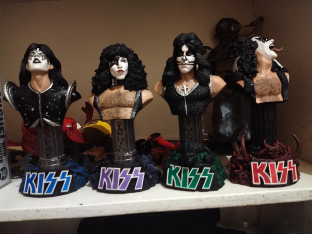 Mcfarlane Kiss Bust set of 4, Hobbies & Toys, Toys & Games on Carousell