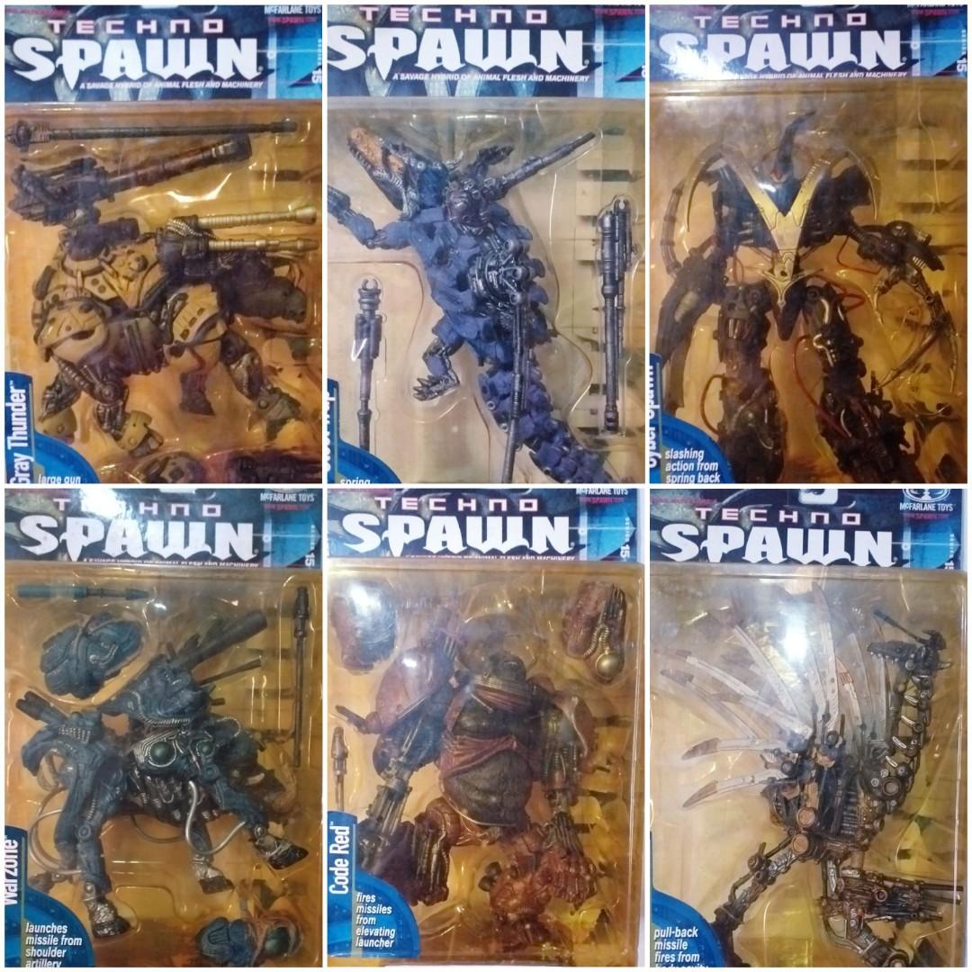 Mcfarlane techno spawn series 15 set, Hobbies & Toys, Toys & Games on ...