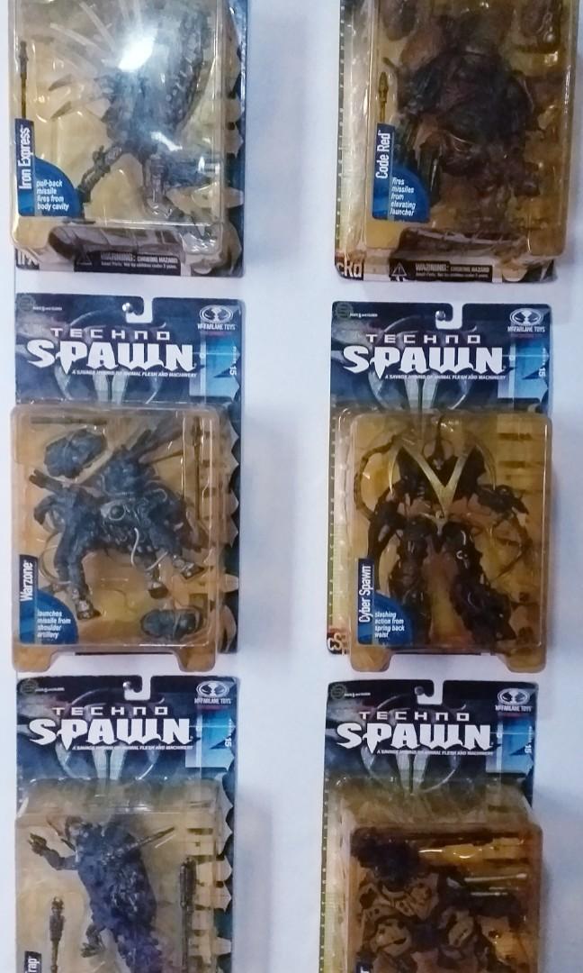 Mcfarlane techno spawn series 15 set, Hobbies & Toys, Toys & Games on ...