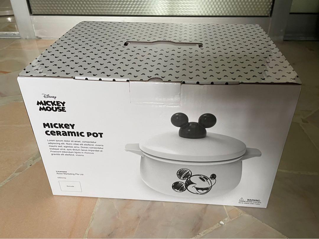 Mickey Mouse Ceramic Pot 1.6L, Furniture & Home Living, Kitchenware ...