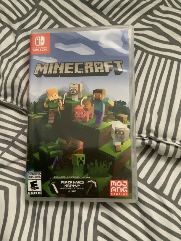 Minecraft Switch Game, Video Gaming, Video Games, Nintendo on Carousell