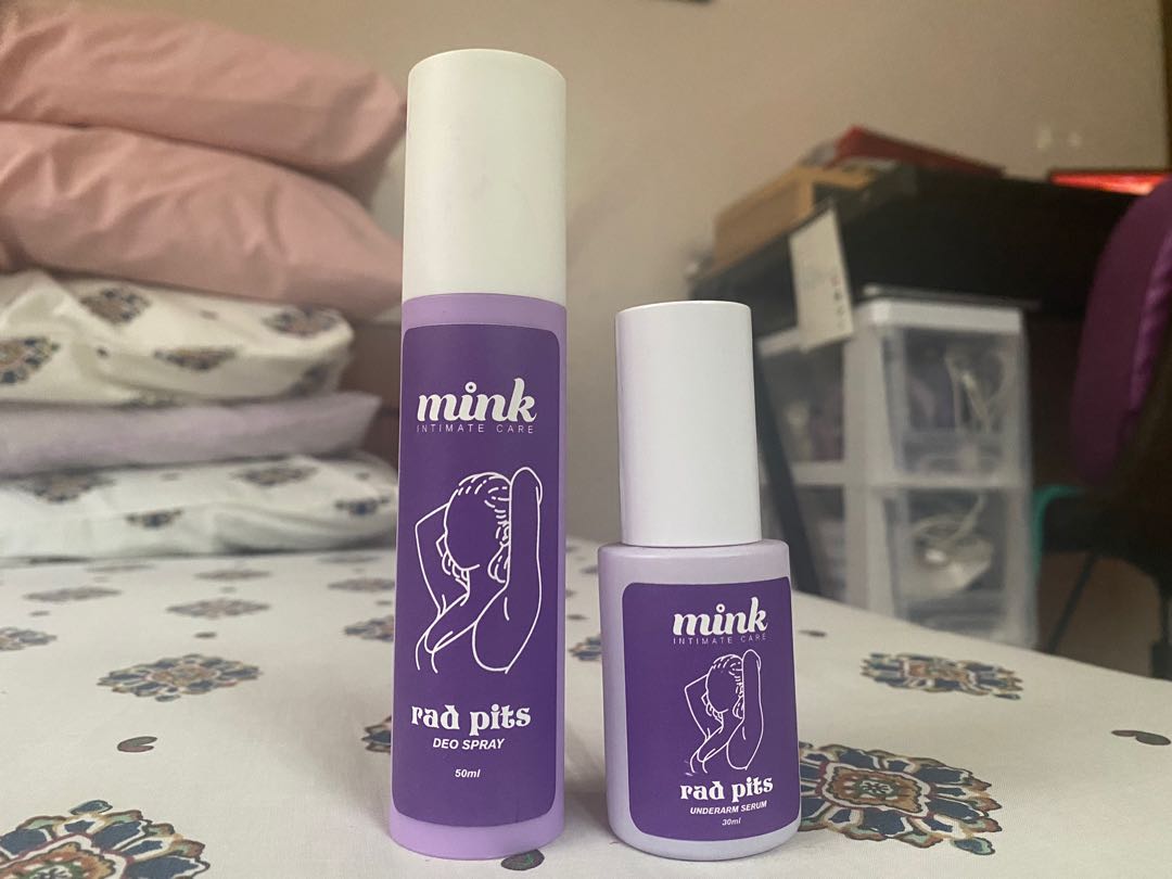Mink Rad Pits set (Deo spray + Underarm Serum), Beauty & Personal Care ...