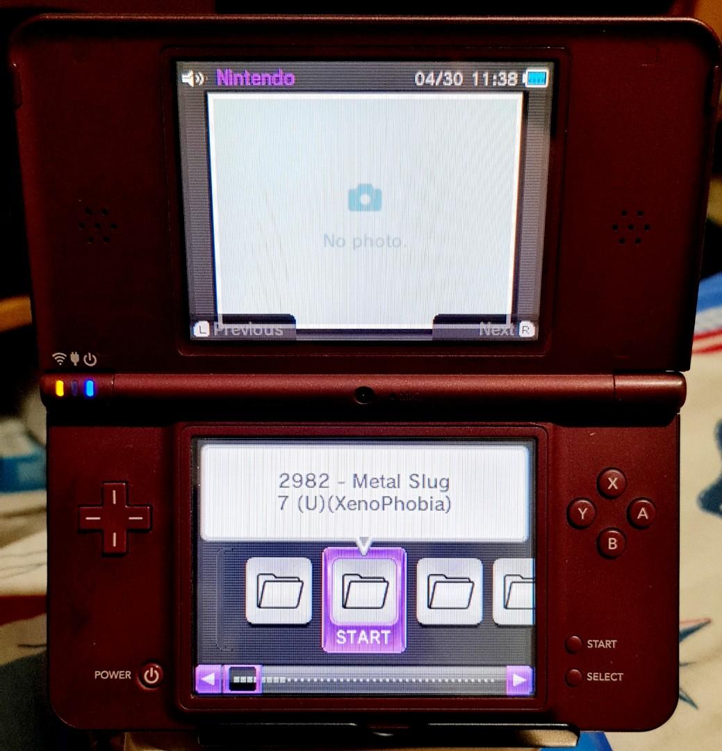 Modded Nintendo DSI XL - Dark Brown, Video Gaming, Video Game Consoles ...