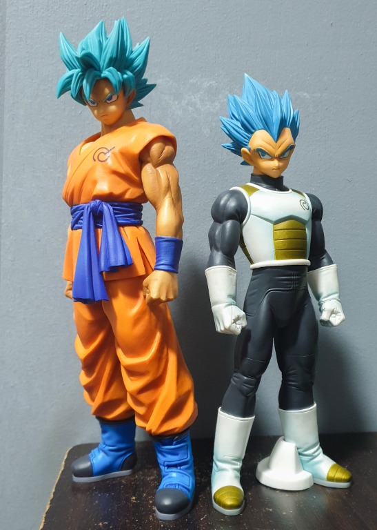 MSP Goku & Vegeta Blue SET [AUTHENTIC], Hobbies & Toys, Toys & Games on ...