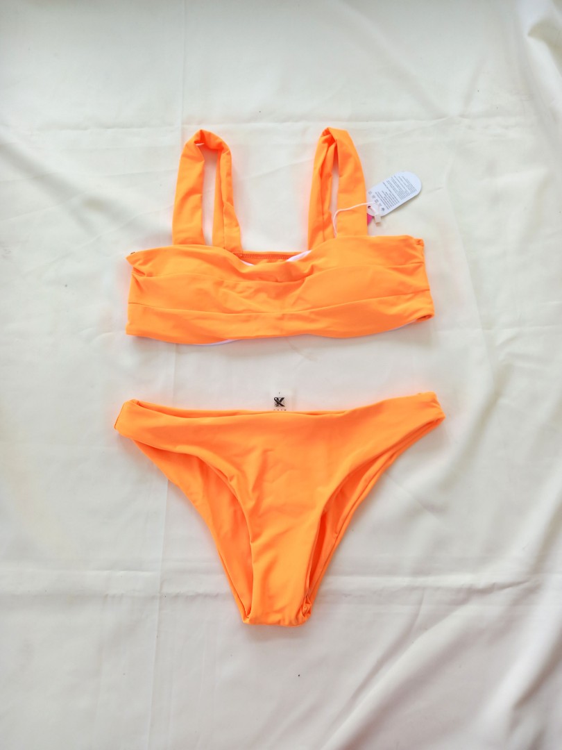 Neon orange bikini, Women's Fashion, Swimwear, Bikinis & Swimsuits on ...