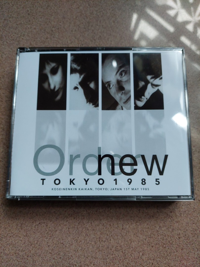 New Order 1985 日本東京演唱會 3CD 已售 Sold !, 興趣及遊戲, 音樂、樂器 & 配件, 音樂與媒體 - CD 及 ...