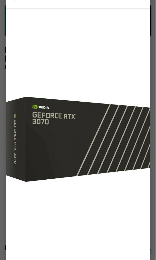 NVIDIA RTX 3070 FE, Computers & Tech, Desktops on Carousell