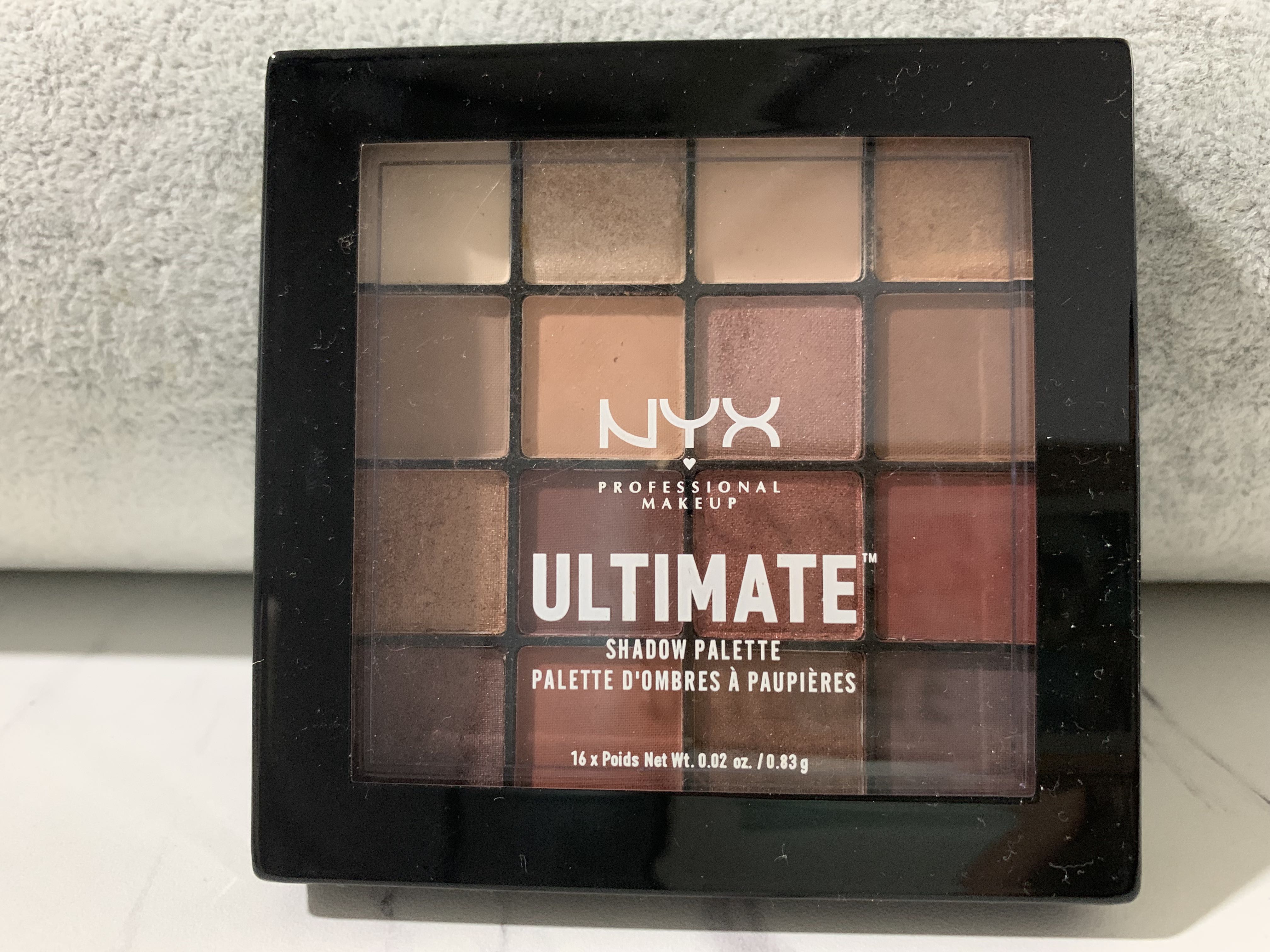 NYX Professional Makeup Ultimate Shadow Palette (Warm Neutrals), Beauty ...