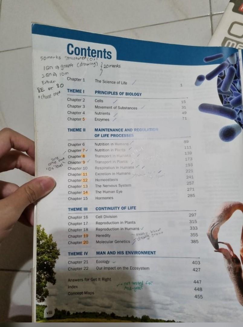 o levels biology textbook, Hobbies & Toys, Books & Magazines, Textbooks ...