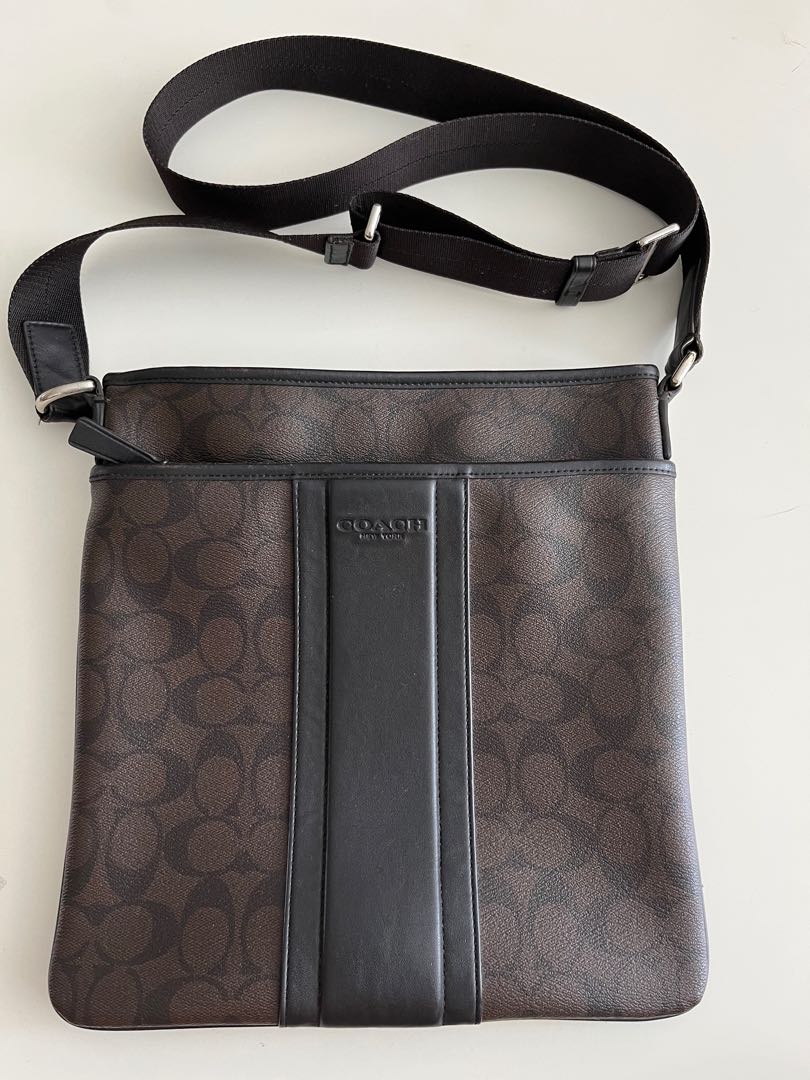 Original coach sling bag, Men's Fashion, Bags, Sling Bags on Carousell