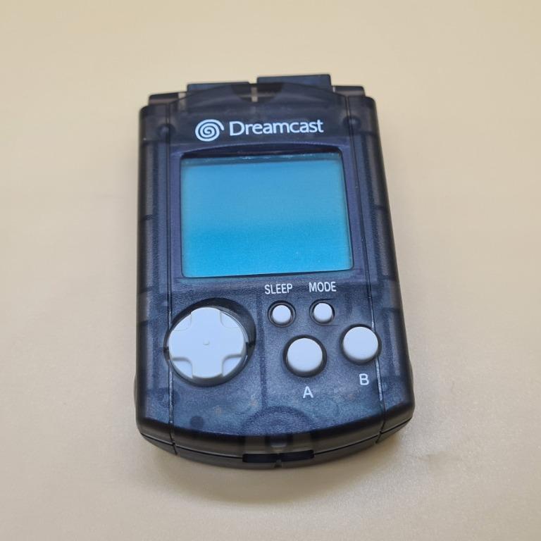Original SEGA Dreamcast Visual Memory Unit VMU Memory Clear Black, Video Gaming, Gaming ...