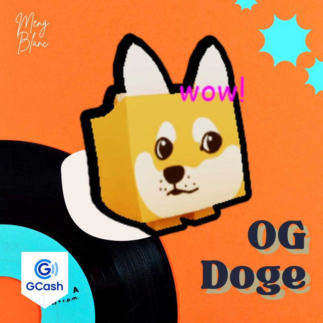 Pet Simulator X OG Doge [READ DESCRIPTION], Video Gaming, Gaming ...