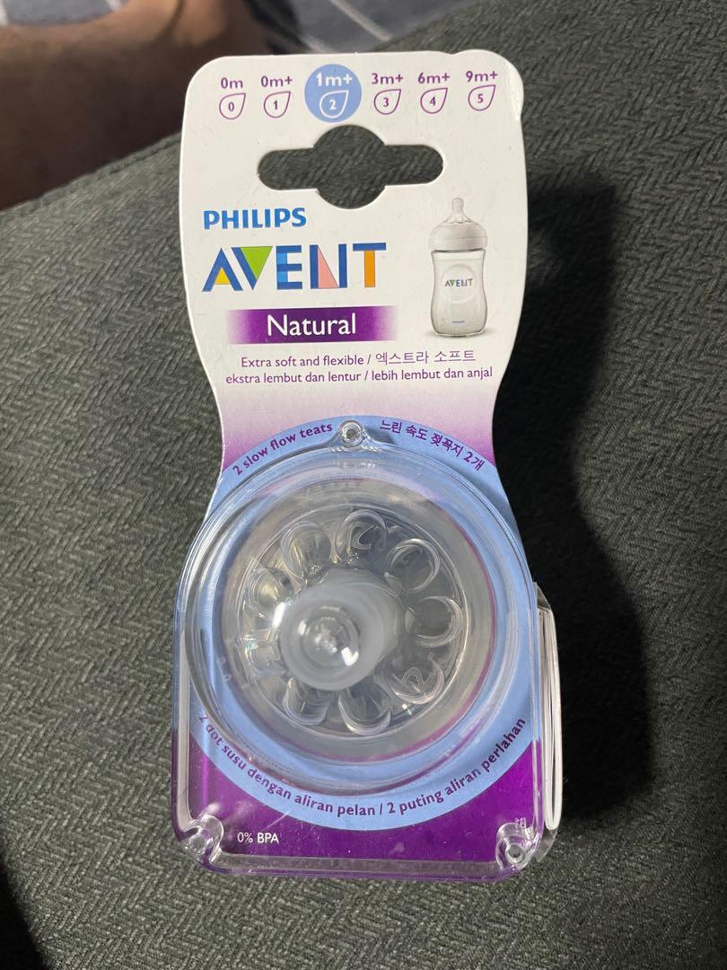Philips Avent natural teats. Variable sizes, Babies & Kids, Nursing ...