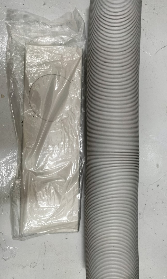 Portable Aircon extend duct with casement panel., TV & Home Appliances ...