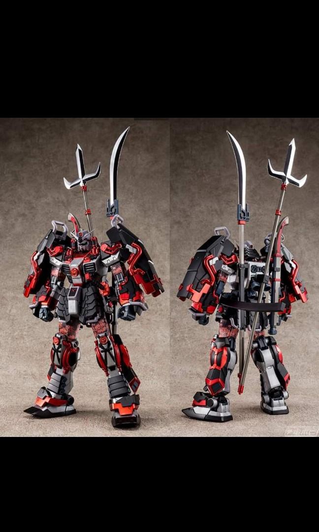 **Ready Stock** MG 1/100 SHIN MUSHA GUNDAM SENGOKU NO JIN BLACK ROBE ...