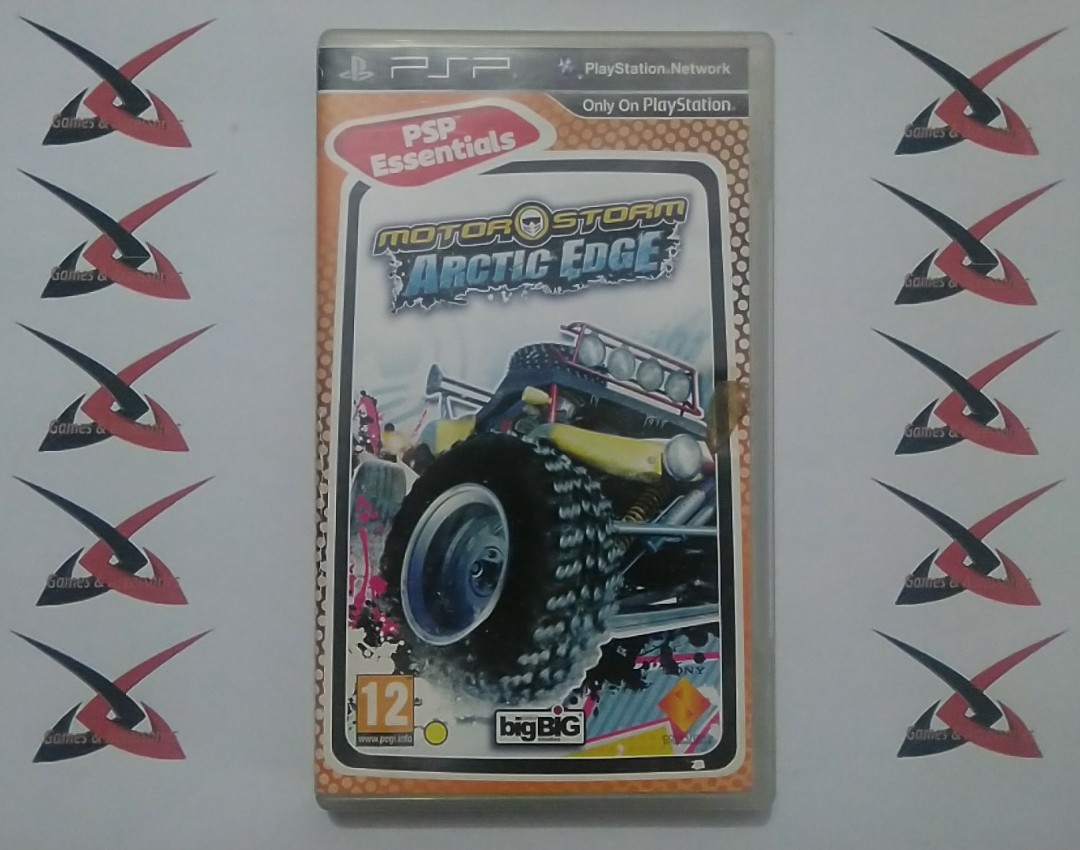 PSP PlayStation Portable UMD Game Motorstorm Arctic Edge (Read ...