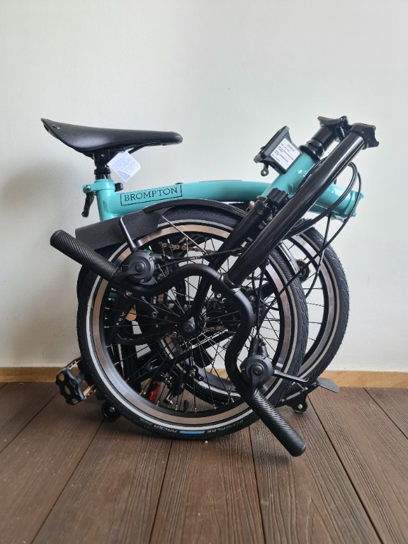 *Ready Stock* Brompton Turkish Green Black Edition BE Explorer High Bar ...