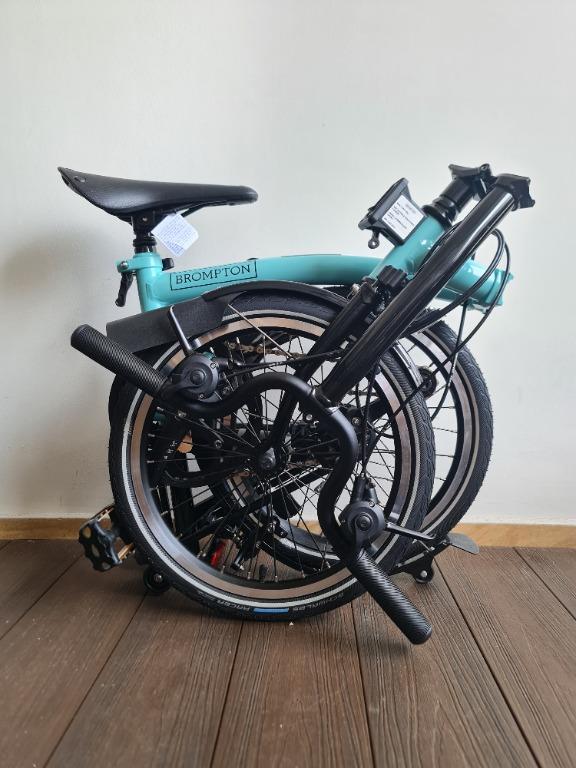 *Ready Stock* Brompton Turkish Green Black Edition BE Explorer High Bar ...
