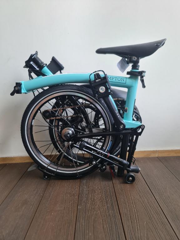 *Ready Stock* Brompton Turkish Green Black Edition BE Explorer High Bar ...