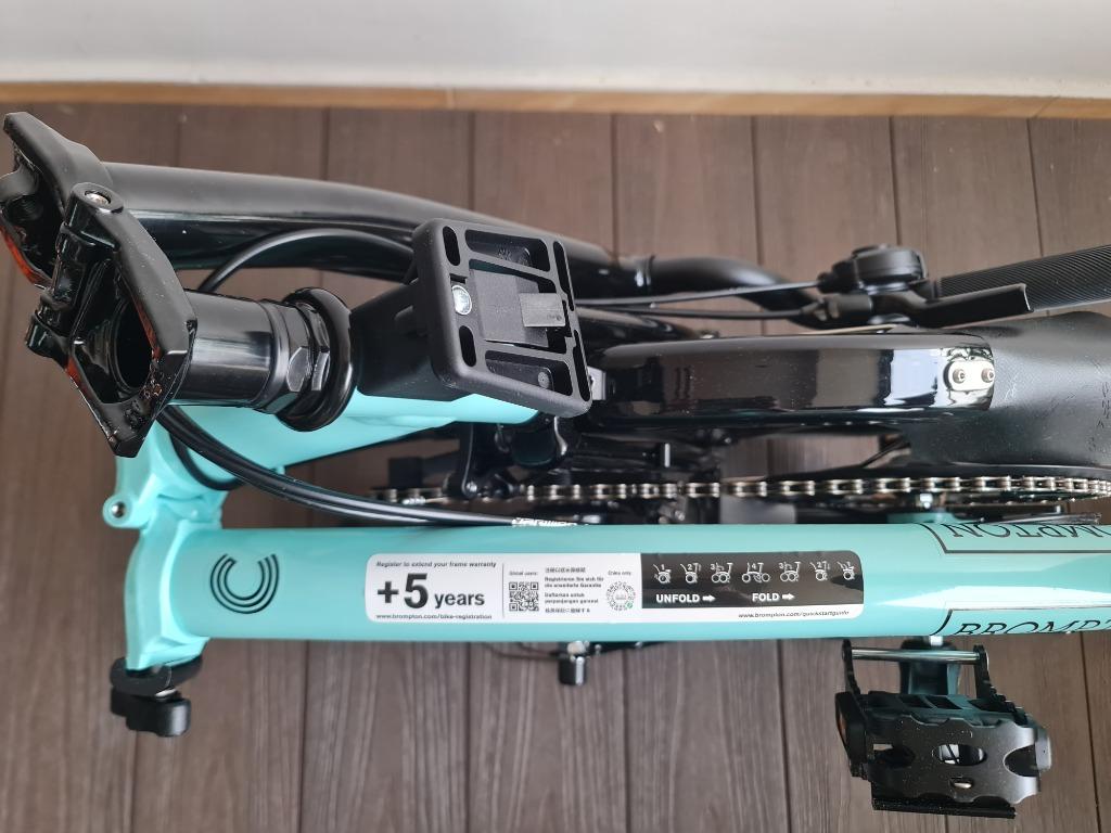 *Ready Stock* Brompton Turkish Green Black Edition BE Explorer High Bar ...