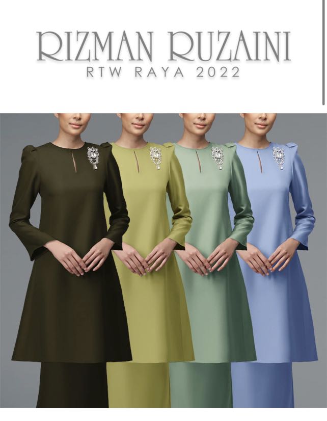 Rizman Ruzaini (Amyra in Light Brown), Women's Fashion, Muslimah ...