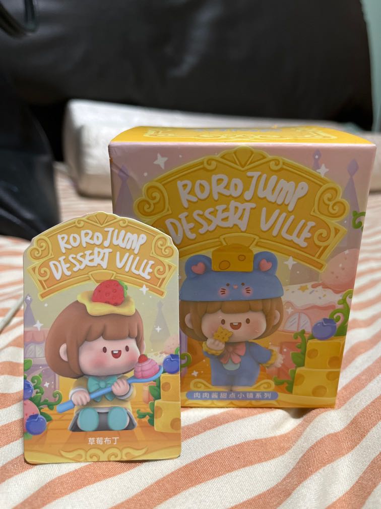 Roro jump strawberry pudding blind box, Hobbies & Toys, Toys & Games on ...