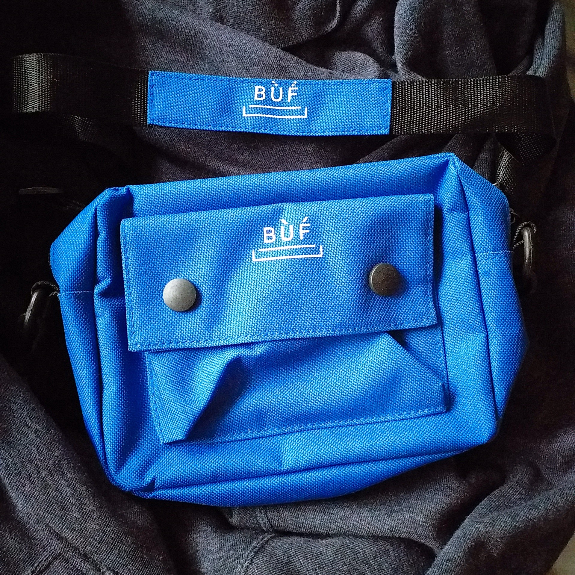 Running Man Blue Bag (TXT Blackpink Lee Dohyun Kpop Jessi) No Name Tag ...