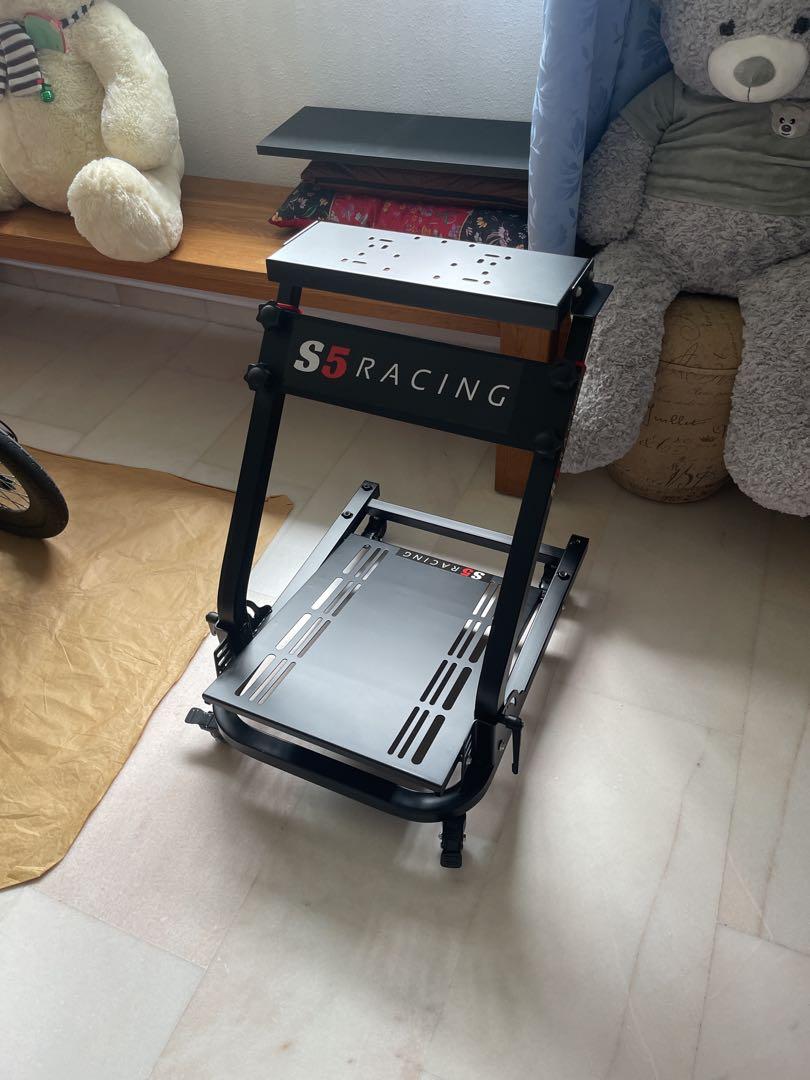 S5 Racing Stand with wheels, Video Gaming, Video Games, Others on Carousell