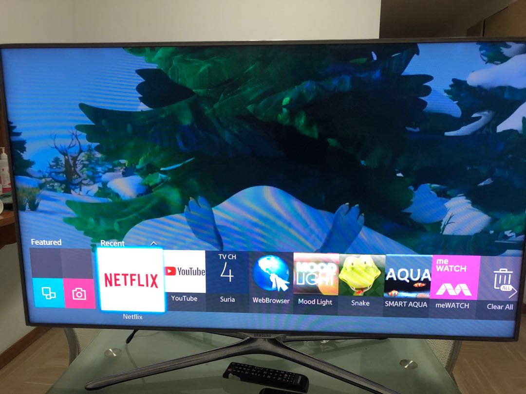 Samsung 46” LED smart digital tv, TV & Home Appliances, TV ...