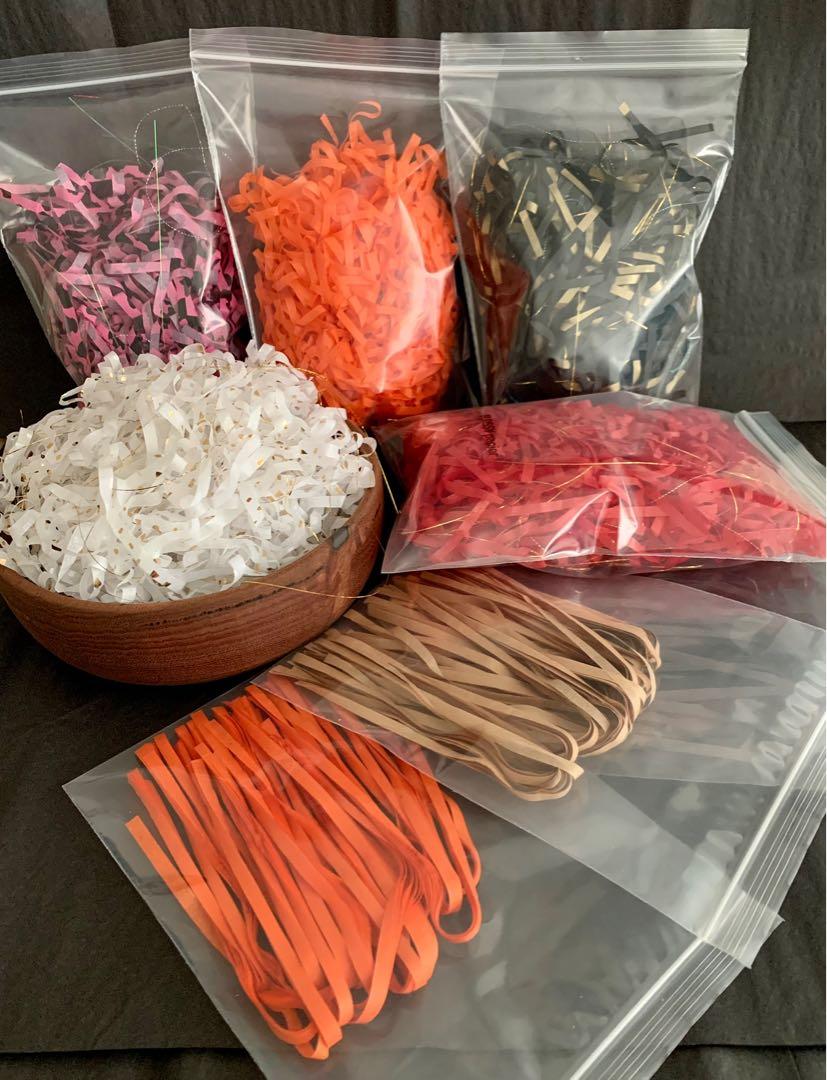 SHREDDED TISSUE PAPER - Baby Peach, Hobbies & Toys, Stationery & Craft ...
