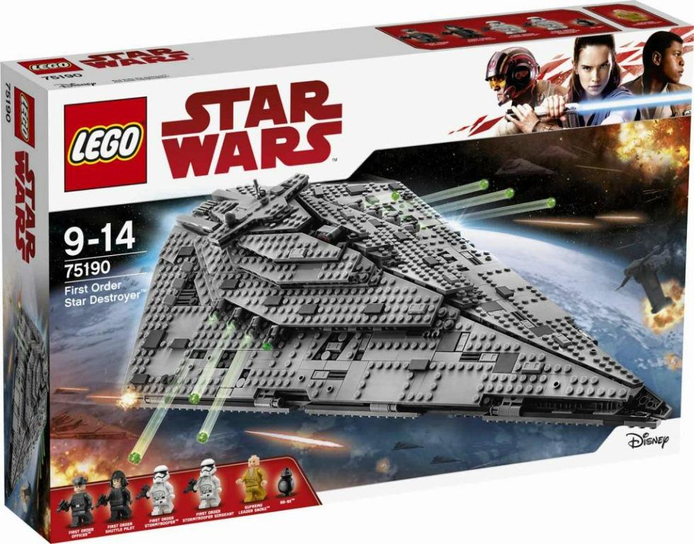 Snoke First Order Star Destroyer Lego 75190 box condition 10/10 ...