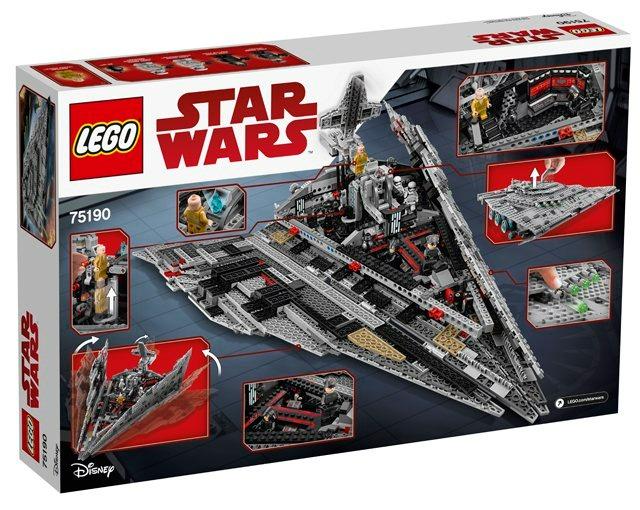 Snoke First Order Star Destroyer Lego 75190 box condition 10/10 ...
