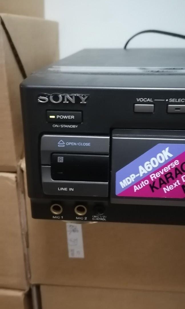 sony mdp laser player, 音響器材, 其他音響配件及設備 - Carousell