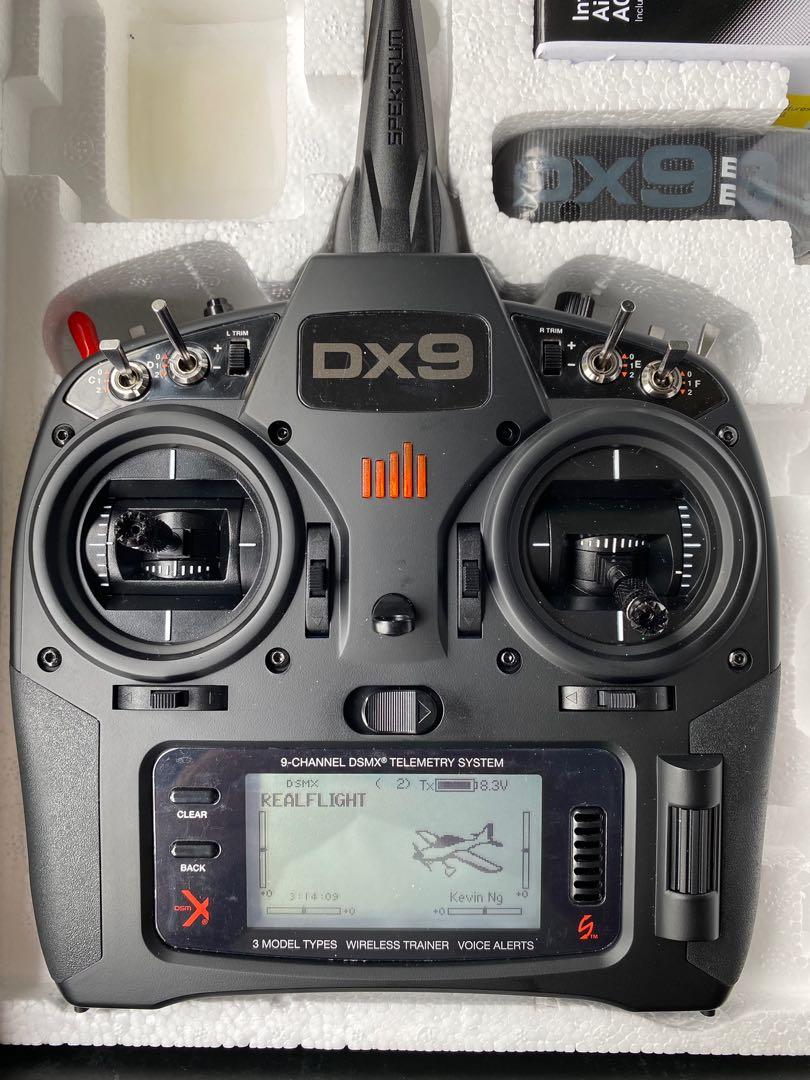 Spektrum DX9 Black Edition Transmitter with free Blade Inductrix Switch ...