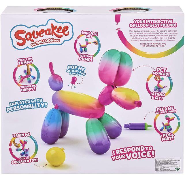 [IN STOCK] Squeakee The Balloon Dog - Rainbowie The Rainbow Dog ...