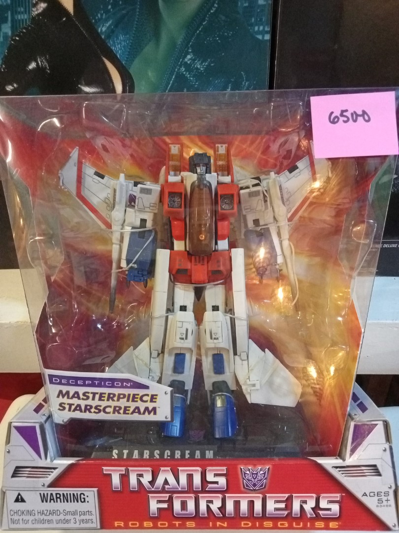Starscream Masterpiece New Sealed Display Box Version, Hobbies & Toys ...
