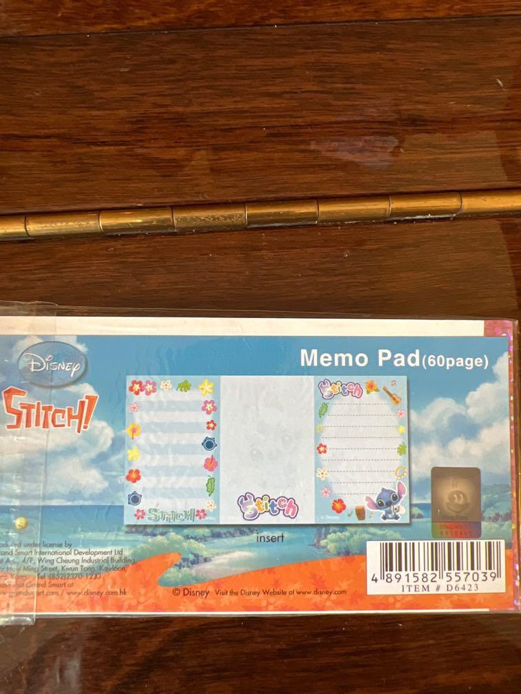 全新Stitch Memo pack, 興趣及遊戲, 手作＆自家設計, 其他 - Carousell