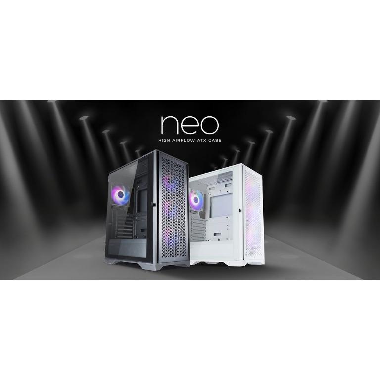 Tecware NEO TG ARGB ATX PC CHASSIC / PC CASE [ BLACK / WHITE ] ( PRE ...