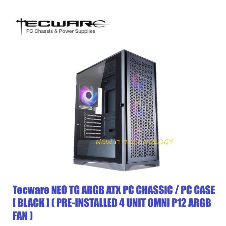 Tecware NEO TG ARGB ATX PC CHASSIC / PC CASE [ BLACK / WHITE ] ( PRE ...