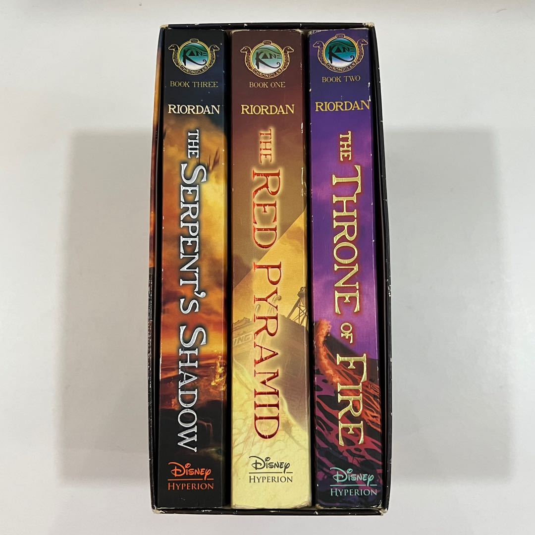 The Kane Chronicles Complete Series by Rick Riordan, Hobbies & Toys ...