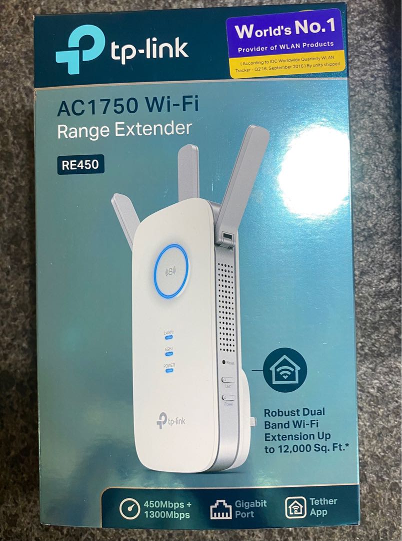 TP Link AC-1750 Wifi range extender, Computers & Tech, Parts ...