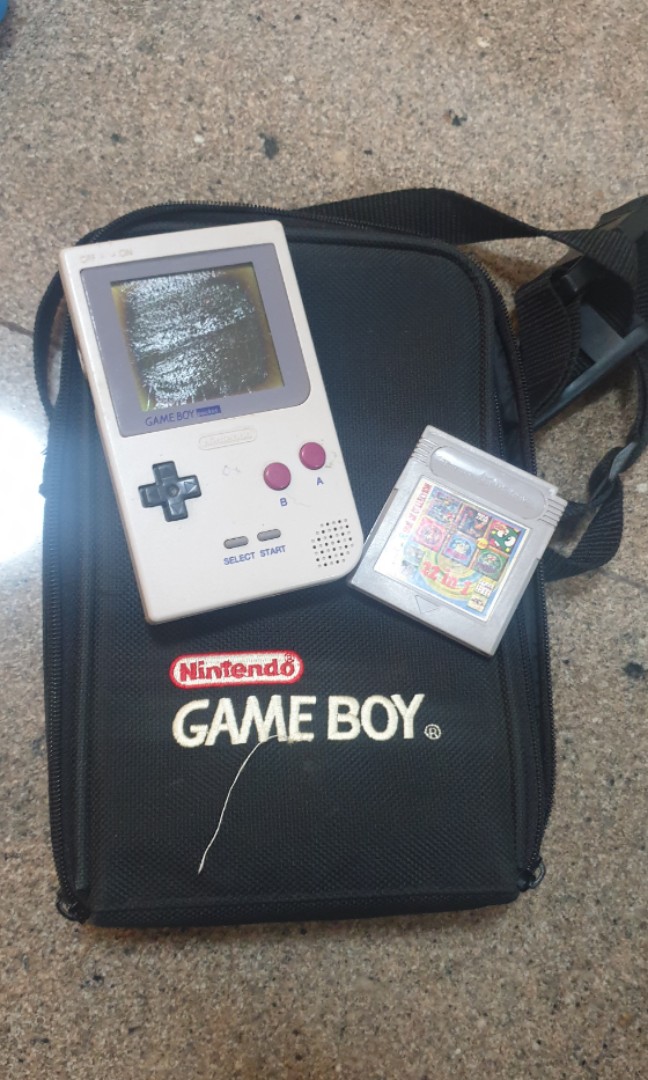 Very Rare Iconic White Nintendo Gameboy Pocket w/ Matching official ...