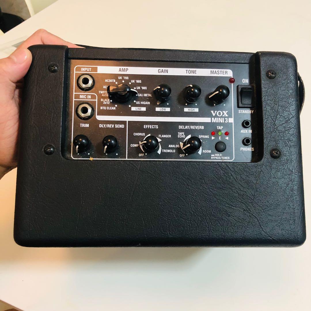 VOX MINI 3 Guitar Amplifier 3W Portable, Hobbies & Toys, Music & Media ...