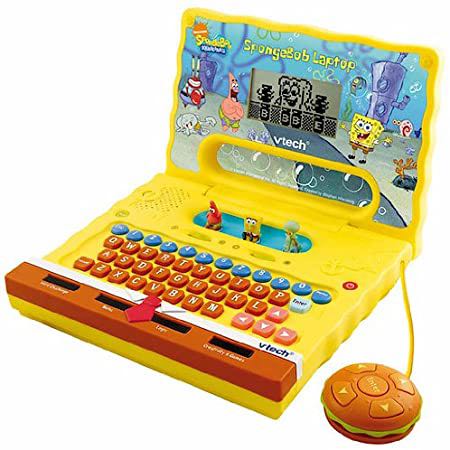 VTech SpongeBob Laptop Game Classic Collection, Hobbies & Toys, Toys ...