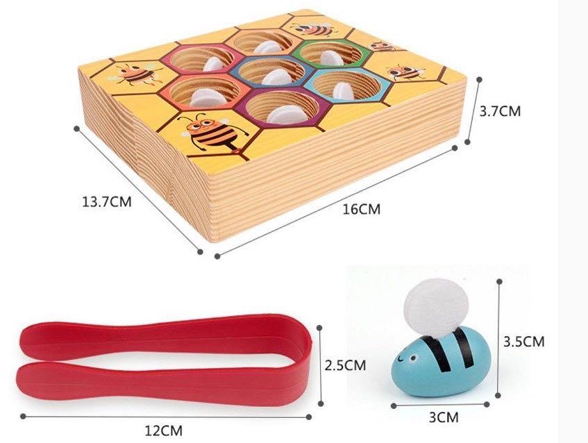 Wooden Bee Clamp, Hobbies & Toys, Toys & Games on Carousell
